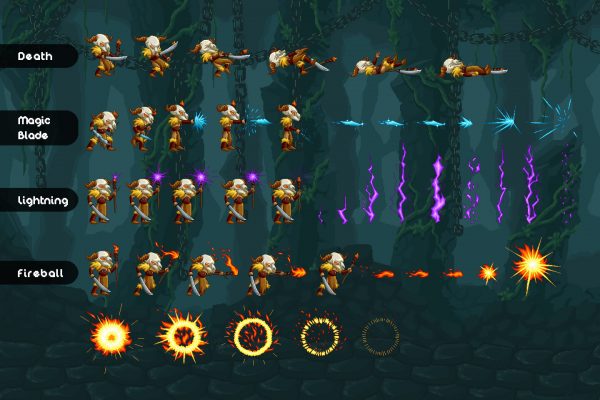 Bosses Pixel Art Game Assets Pack - CraftPix.net