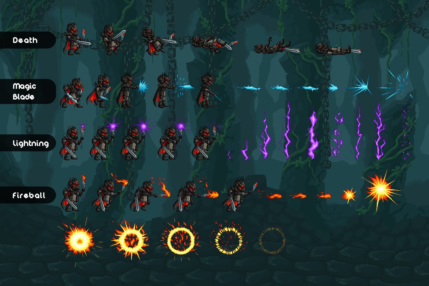 Bosses Pixel Art Game Assets Pack - CraftPix.net