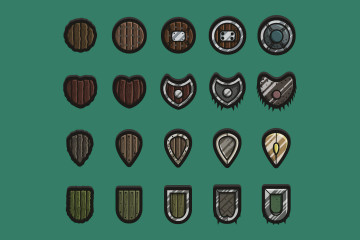 Free Shield 2D Game Assets Pack - CraftPix.net