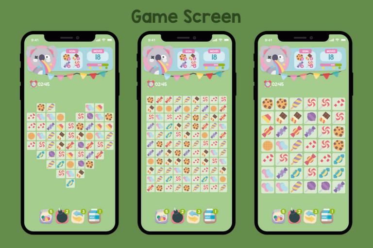 Candies Crush Match 3 Game Assets Pack - CraftPix.net