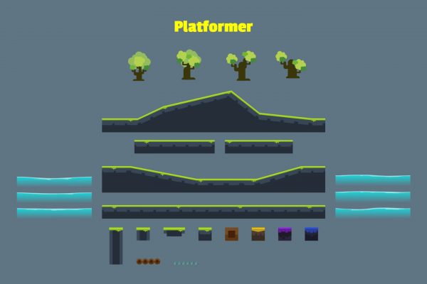 Jetpack Flat 2D Game Kit - CraftPix.net