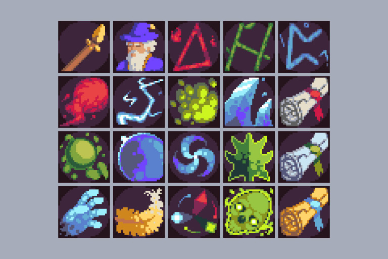 Magic Assets Pack Pixel Art - CraftPix.net