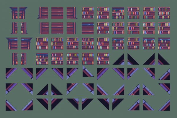 Medieval Pixel Art Tileset - CraftPix.net