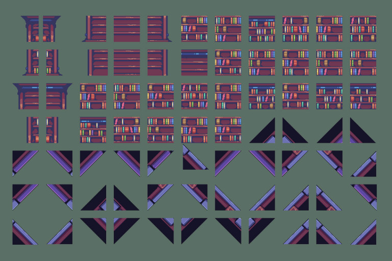 Medieval Pixel Art Tileset - CraftPix.net