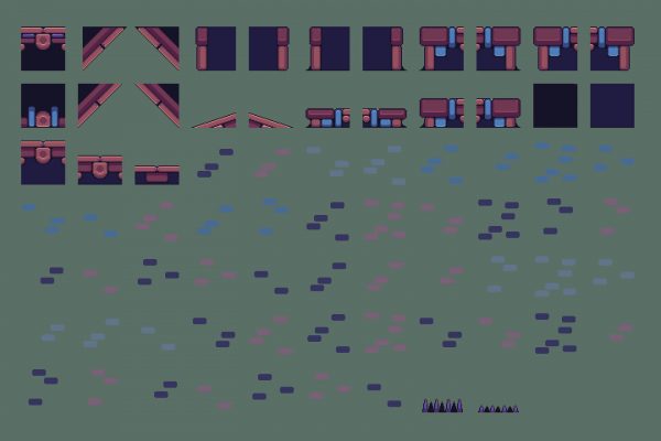 Medieval Pixel Art Tileset - CraftPix.net