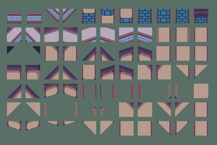 Medieval Pixel Art Tileset - CraftPix.net