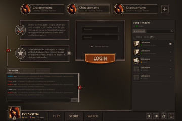 RPG Game UI - CraftPix.net