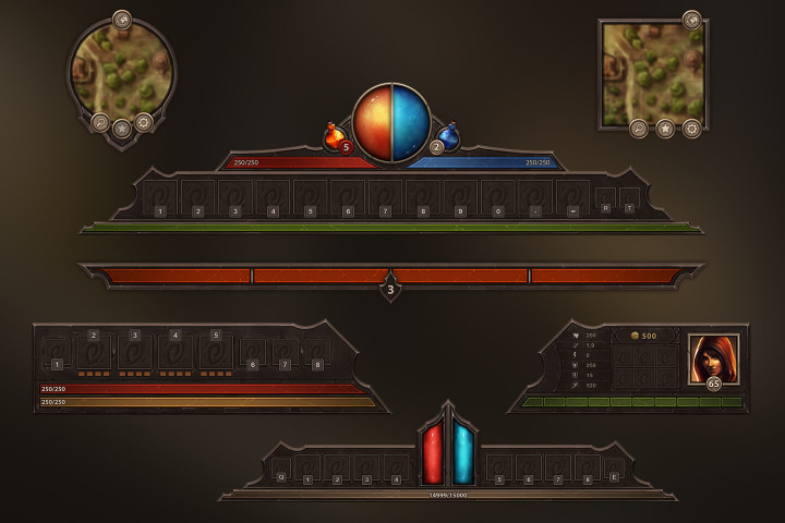 RPG Game UI - CraftPix.net