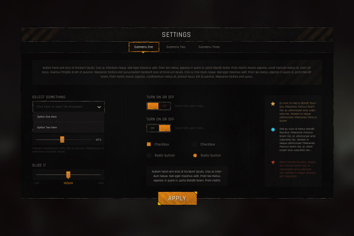 RPG & MMO Game UI - CraftPix.net