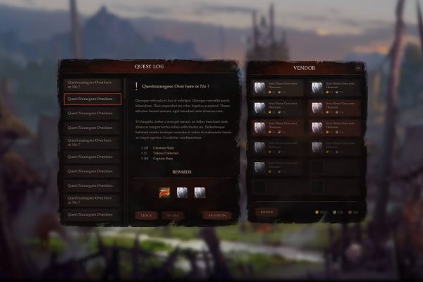 RPG & MMO UI - CraftPix.net