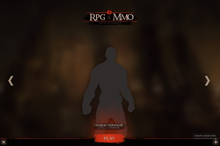 RPG & MMO UI - CraftPix.net