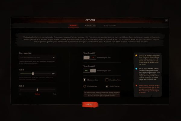 RPG & MMO UI - CraftPix.net