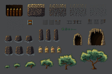 Fantasy Platformer Game Kit Pixel Art - CraftPix.net