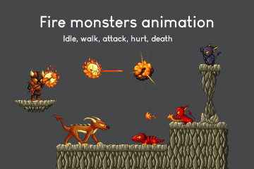 Fantasy Platformer Game Kit Pixel Art - CraftPix.net