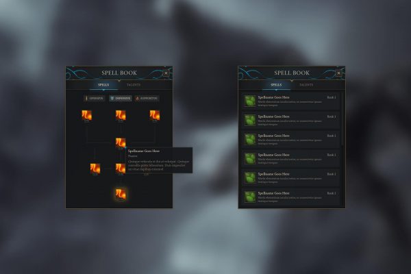 RPG & MMO Game User Interface - CraftPix.net