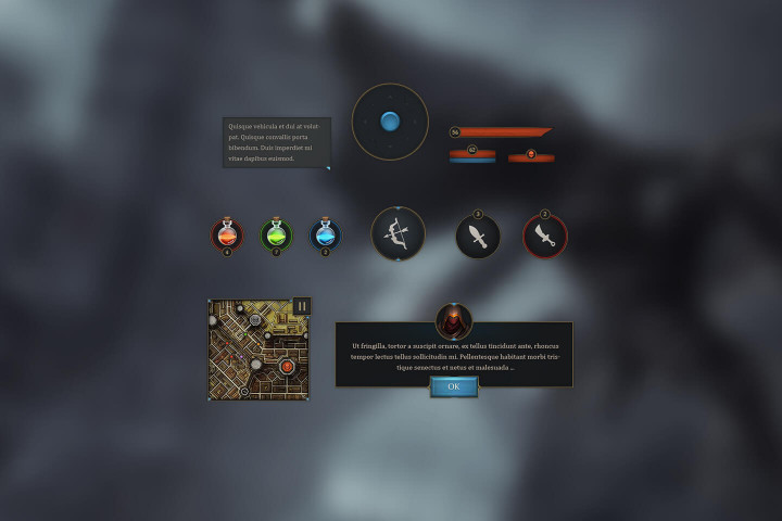 RPG & MMO Game User Interface - CraftPix.net