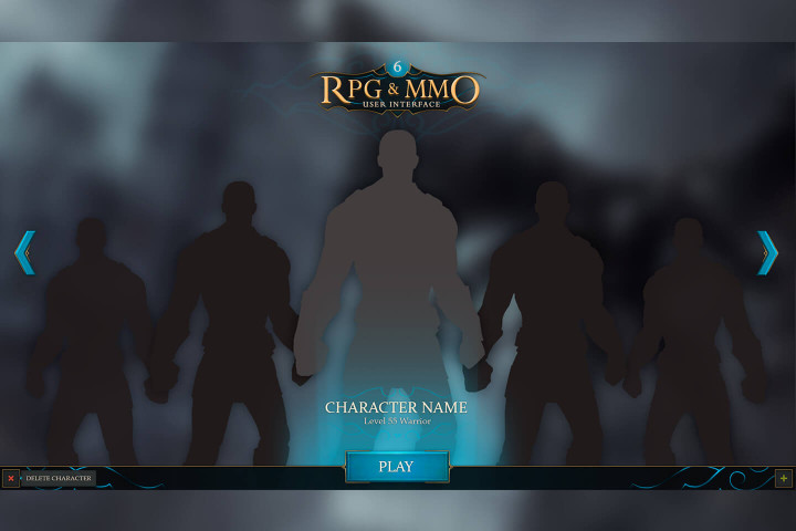 RPG & MMO Game User Interface - CraftPix.net