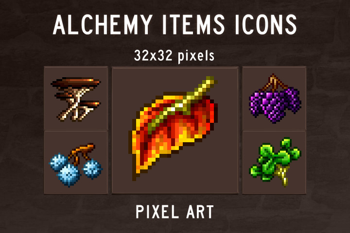 Free Swordsman Skills Pixel Art Icons - CraftPix.net