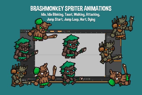 Ent Tiny Style 2D Sprites - CraftPix.net