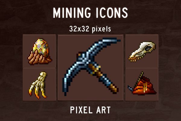 Loot Icons Pixel Art Pack - CraftPix.net Loot Icons Pixel Art Pack - CraftPix.net