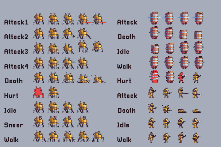 Steampunk Game Assets Pack Pixel Art - CraftPix.net