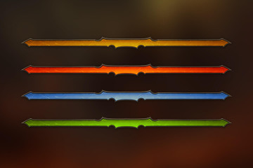 Fantasy Loading Bars Pack 1 - CraftPix.net