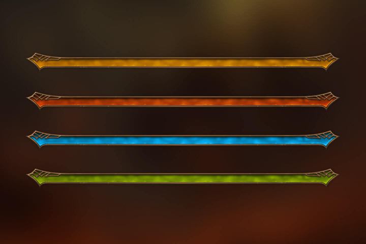 Fantasy Loading Bars Pack 1 - CraftPix.net