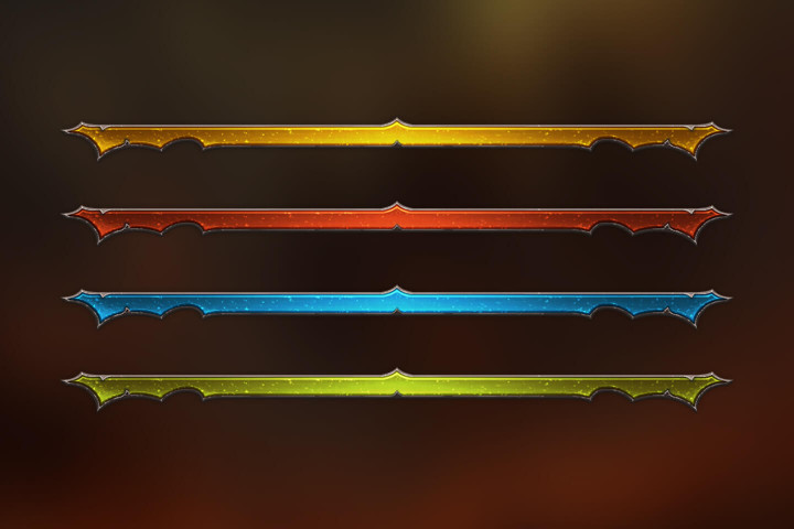 Fantasy Loading Bars Pack 1 - CraftPix.net