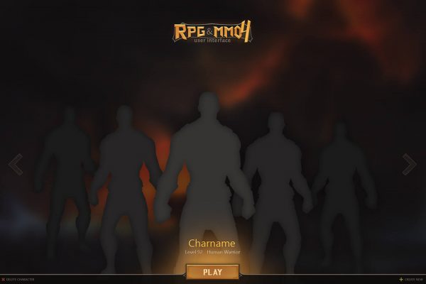 RPG and MMO UI 4 - CraftPix.net