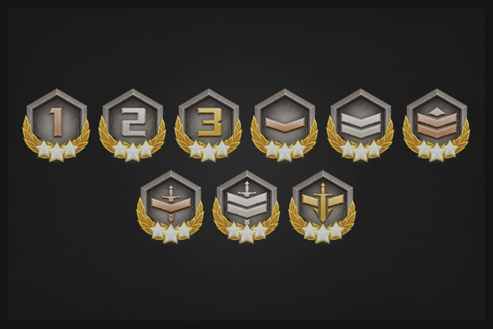 Fantasy Ranks Game Assets Pack - CraftPix.net