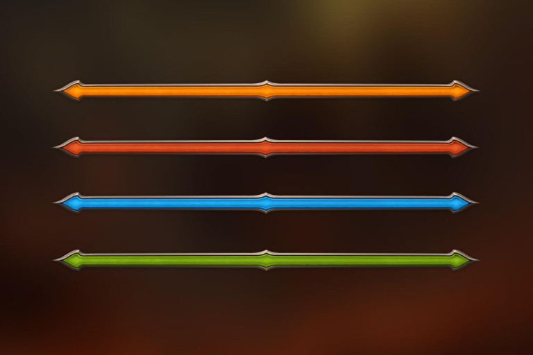 RPG Loading Bars Pack - CraftPix.net