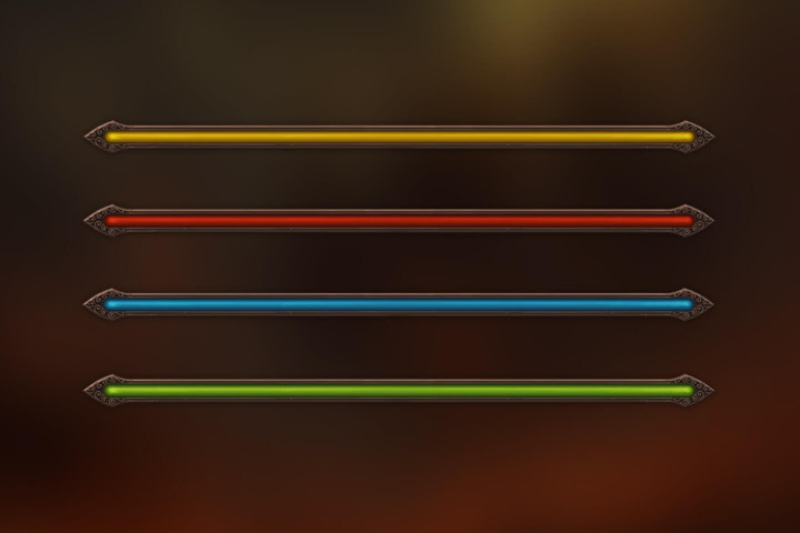 RPG Loading Bars Pack - CraftPix.net