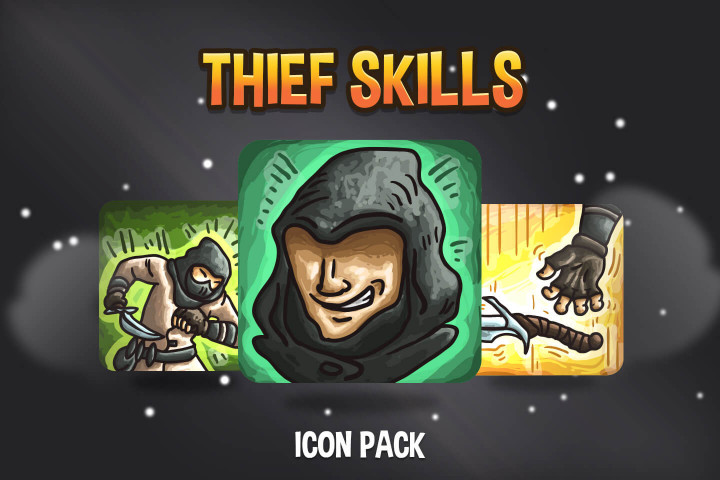 DeBuff Skill Icon Pack - CraftPix.net
