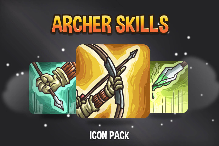 Bard Skills Icon Asset Pack Download - CraftPix.net