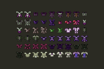 RPG Armor Icons Pixel Art Pack - CraftPix.net