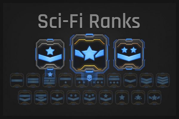 Fusion Ranks Game Assets Pack - CraftPix.net