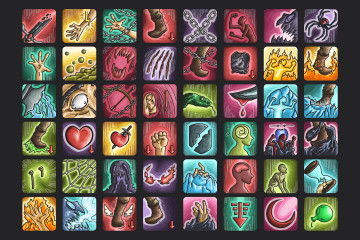 DeBuff Skill Icon Pack - CraftPix.net