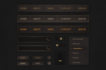 Grunge User Interface - CraftPix.net