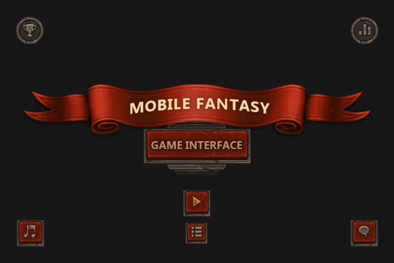Kids Fantasy Game - Free GUI - CraftPix.net