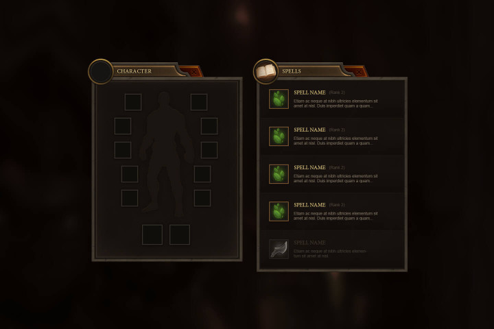 RPG & MMO User Interface Download - CraftPix.net