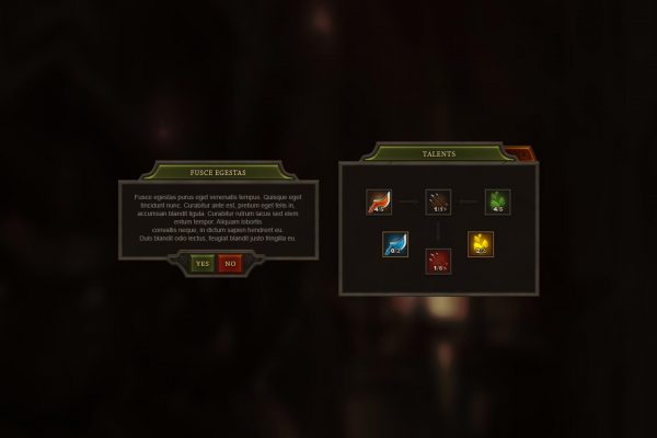 RPG & MMO User Interface Download - CraftPix.net