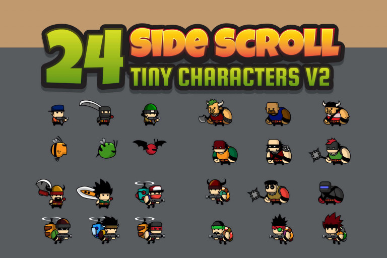 Main Character Sprite Set Download - CraftPix.net