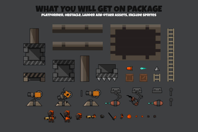 Game Level Asset Pack Download - CraftPix.net