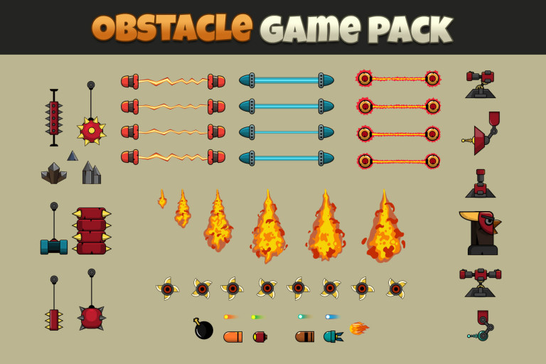 Fantasy Level Map Game Assets - CraftPix.net