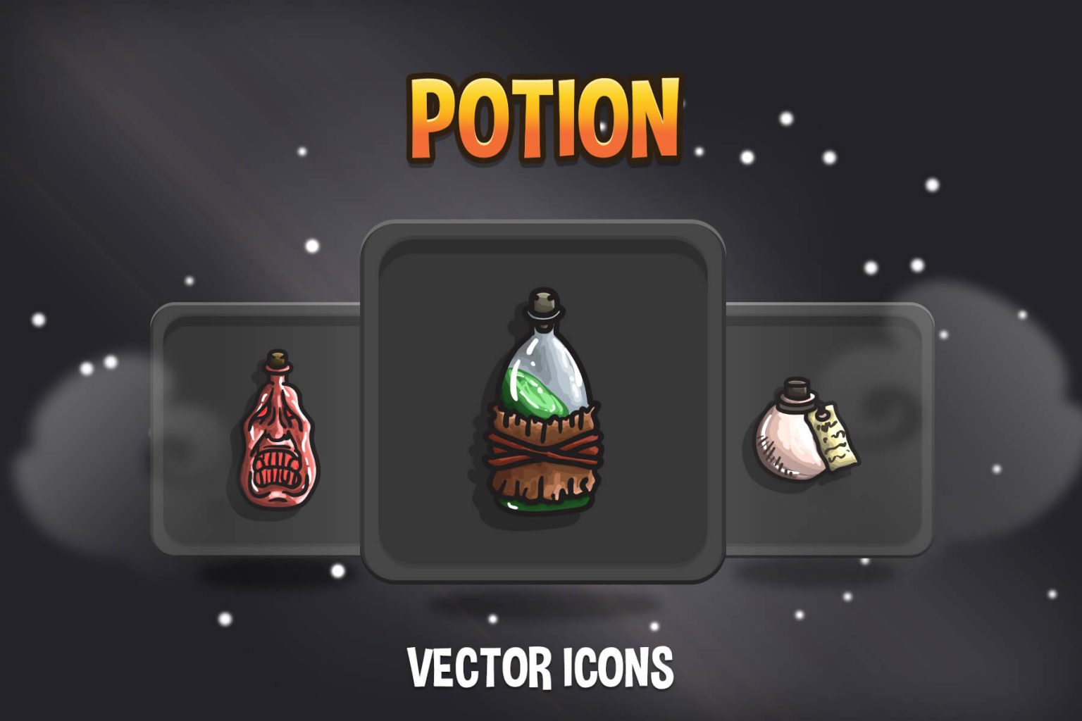 Post-apocalypse Icons Game Pack 4 - CraftPix.net