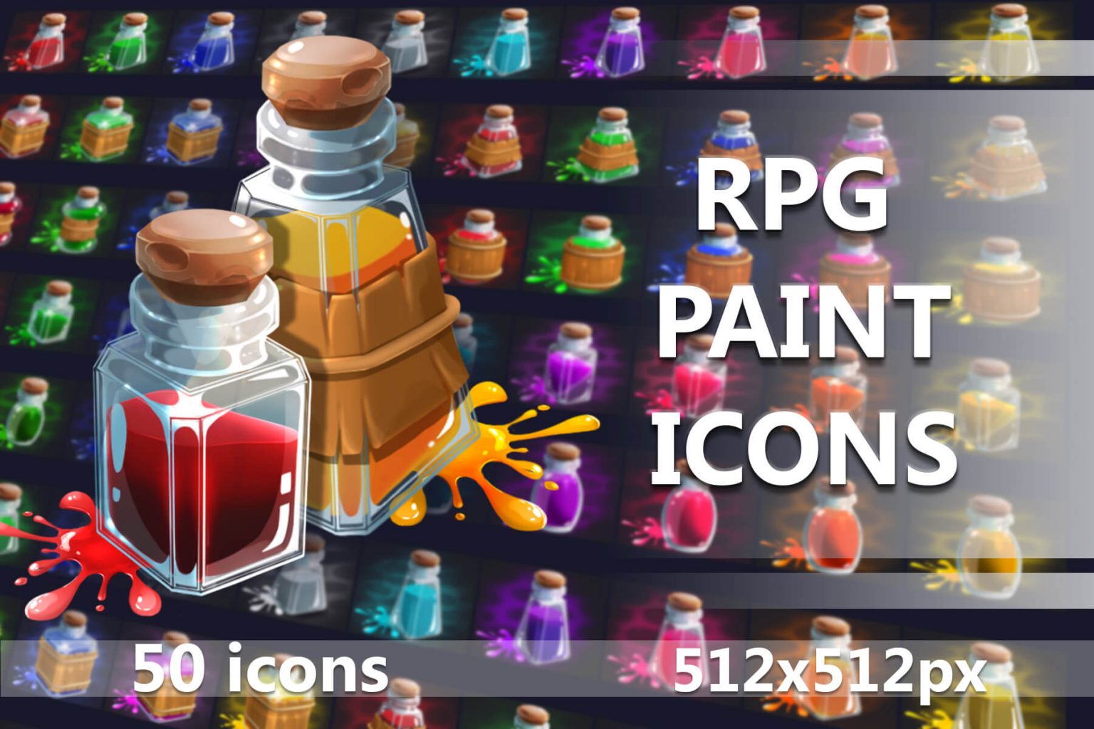 Magical Artifact RPG Game Icons - CraftPix.net