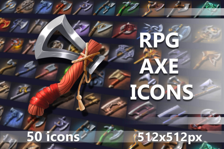 50 RPG Helmet Icons Download Pack - CraftPix.net