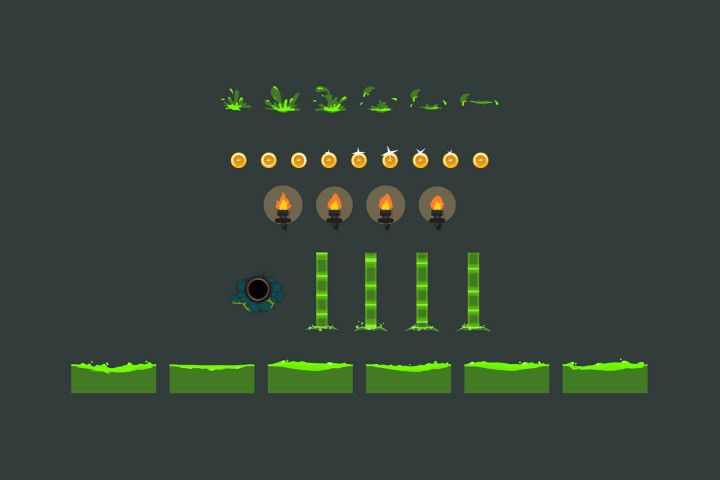 Level Game Assets Download - CraftPix.net