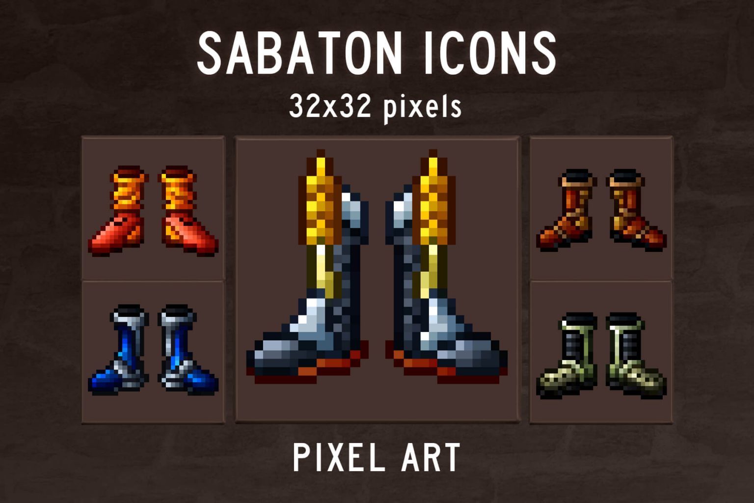 Magic Books Pixel Art Icons Pack - CraftPix.net