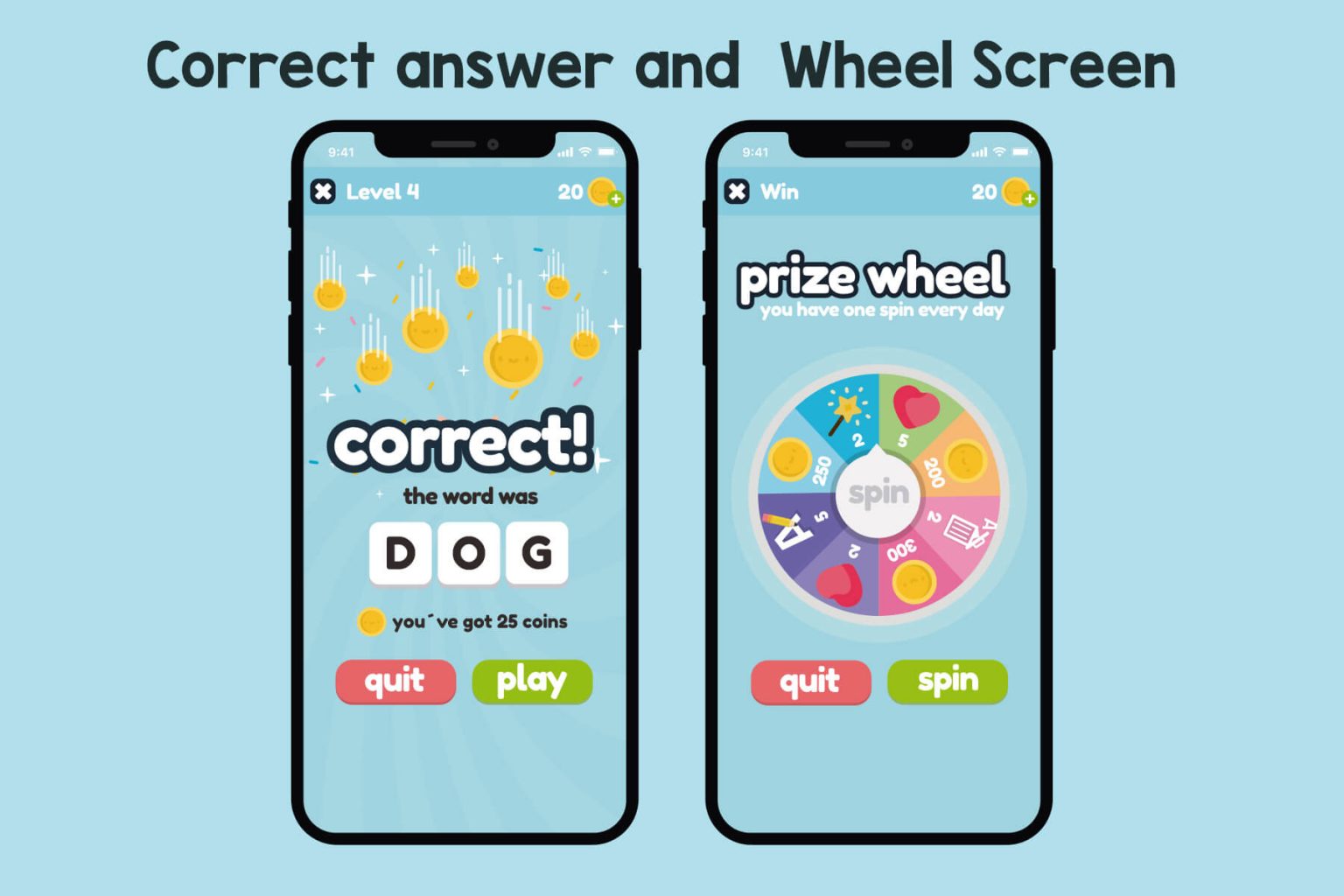 4 Pics 1 Word Game Asset Pack Download - CraftPix.net
